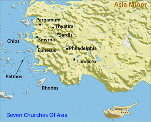 The Seven Churches Of Asia Minor Map Pdf - Infoupdate.org